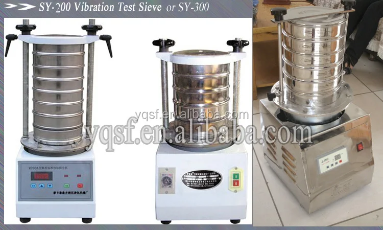 200mm Diameter Small Vibration Screen Laboratory Sieve Shaker Price ...