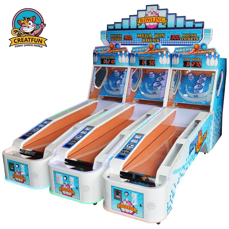 Coin Operated Happy Bowling - Fun Arcade Game Machine