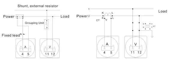 100/5A 110mm Round Type Overload Analog Ammeter Products from Wei Dian ...