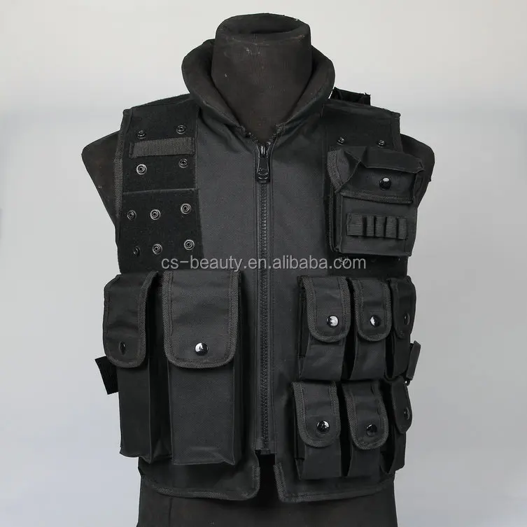 Police Tactical Vest Outdoor Camouflage Military Body Armor Sports Wear ...