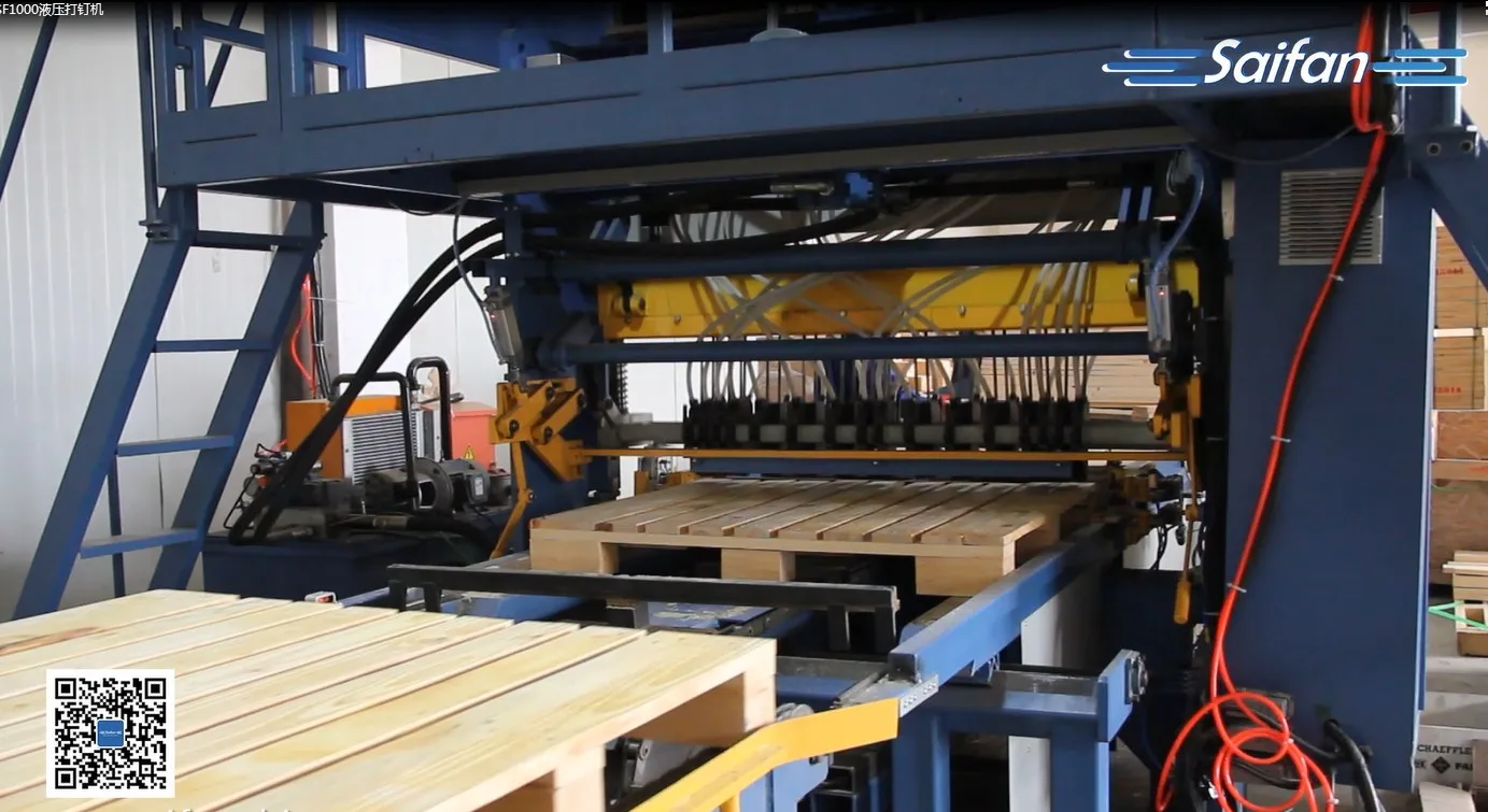 Euro Wooden Block Pallet Hydraulic Nailing Machine - Buy Wood Pallet ...