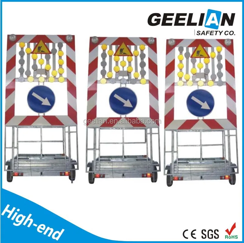 Professional Traffic Control Signs Temporary Barrier For Road Pitsroad ...