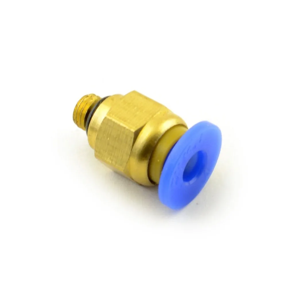 Pneumatic Straight Fitting Pc4-m5 Pc4-m6 4mm / 6mm Od Tube Reprap 3d ...
