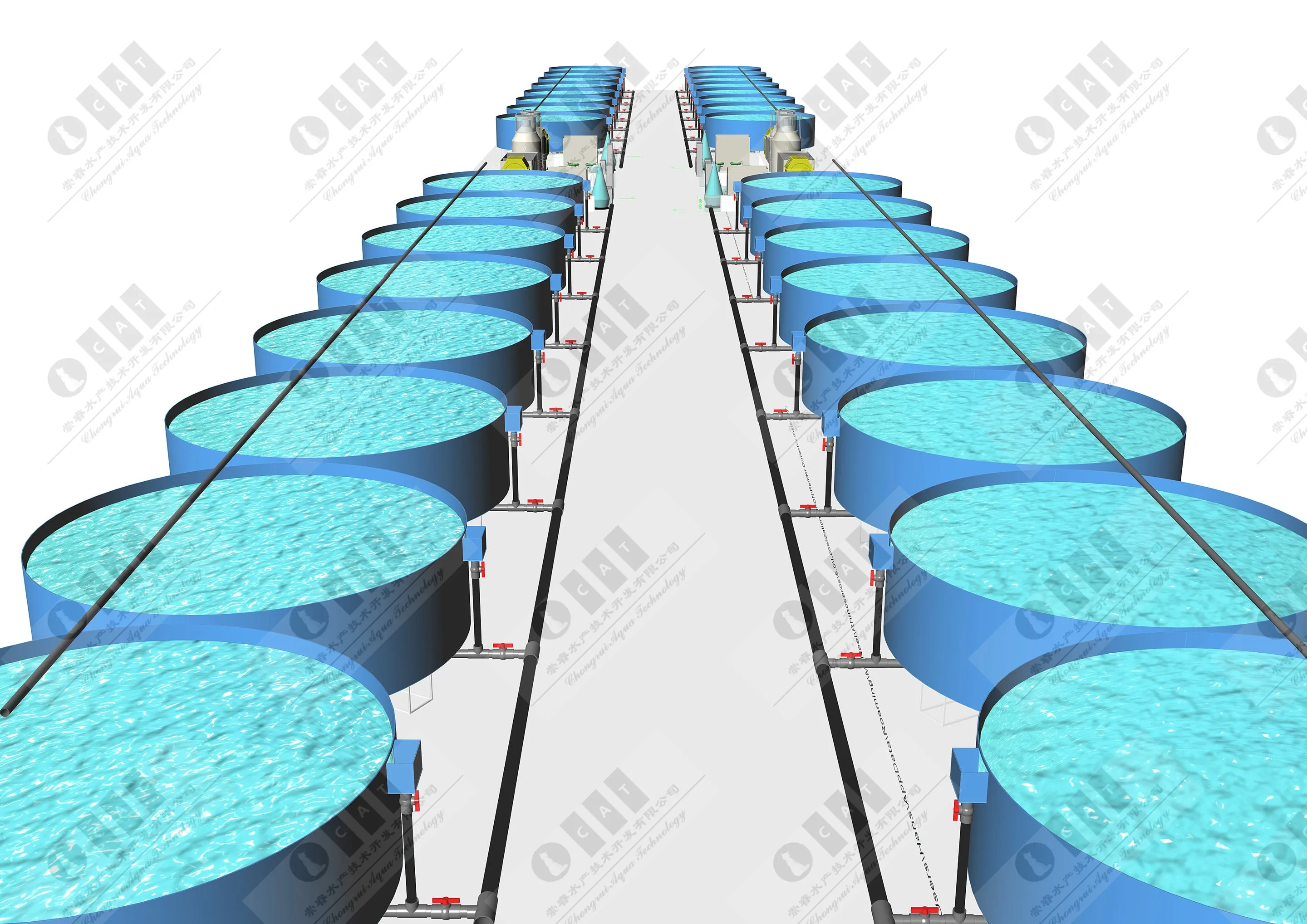 Aquaculture Shrimp Farming Equipment Fish Farm For Ras Aquaculture ...