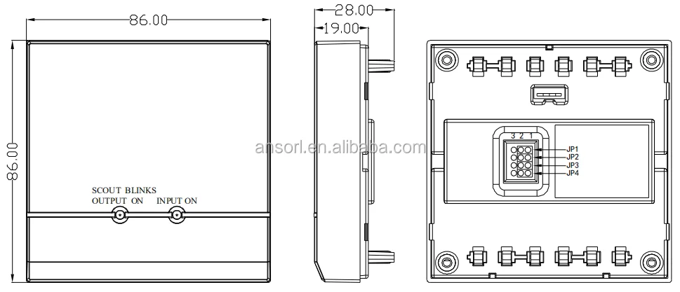As Aio Addressable Fire Alarm Input And Output Module Buy Input Output Moduleaddressable Io