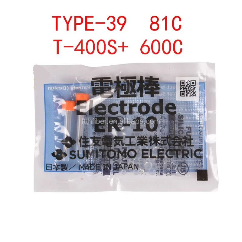 1 Pair Original Sumitomo Er-10 Electrodes Type-39/typ-66/typ-81c ...