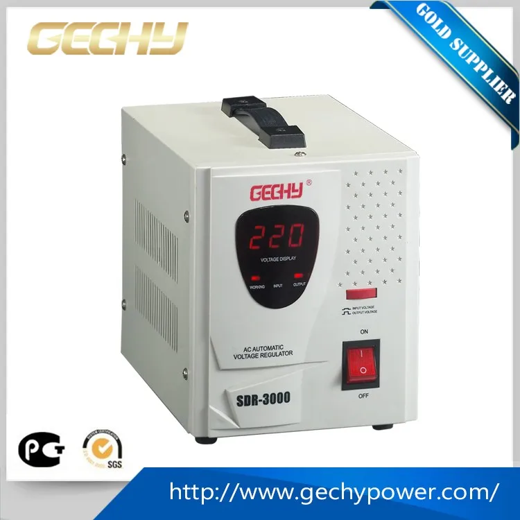 Hot Sale Avr 3000va Single Phase Relay Type Voltage Stabilizers,3kva Ac ...