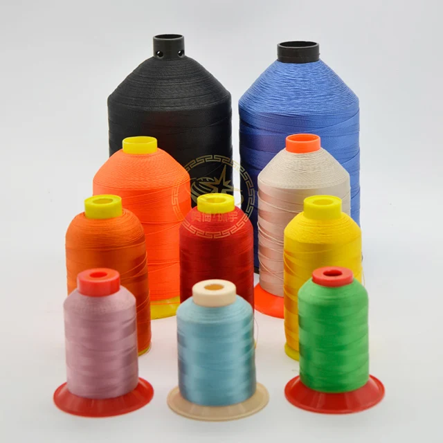 Factory Price Polyester Filament Sewing Thread And Leather Thread Shoe ...