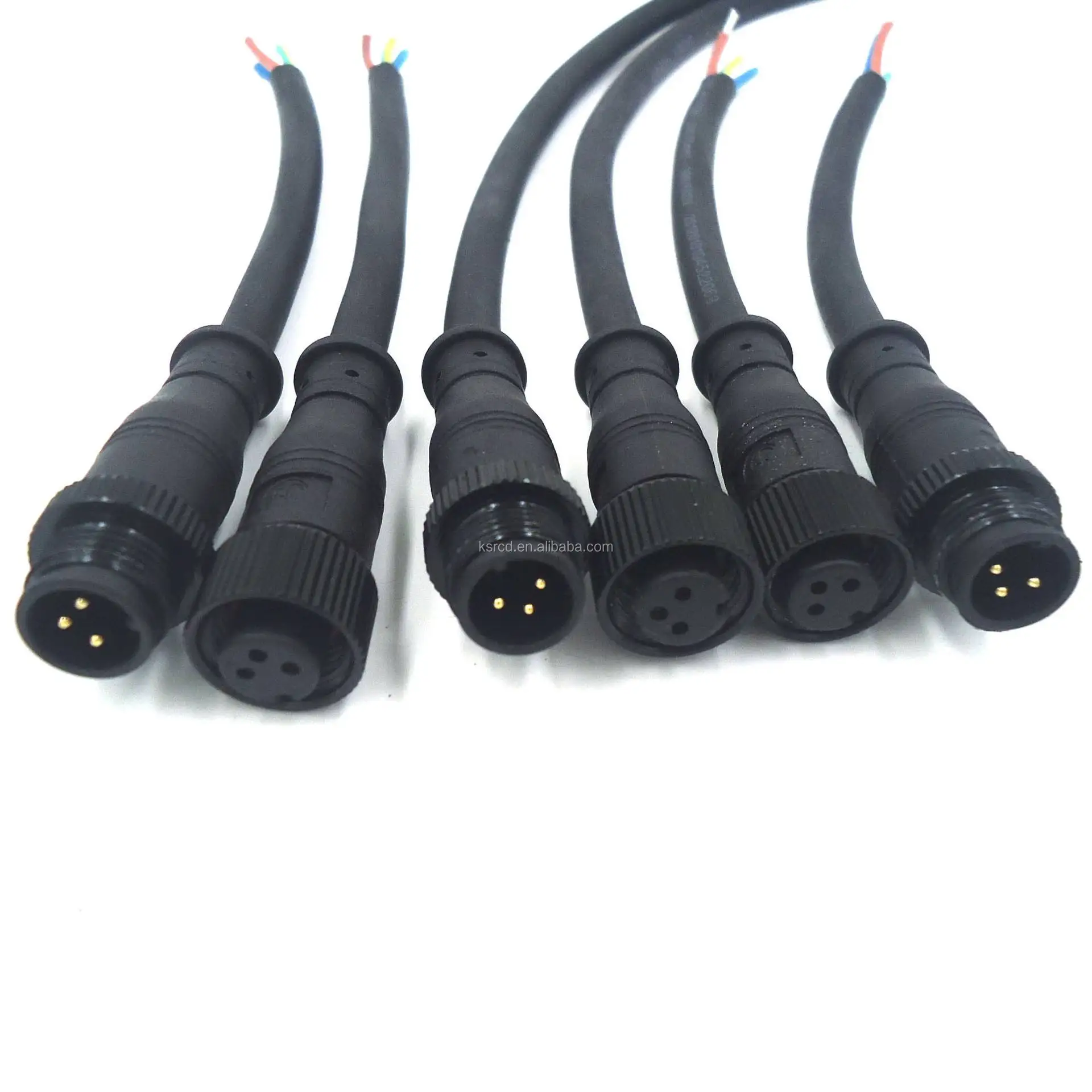 M12 Electrical Wire Connector IP67 - Waterproof & Reliable