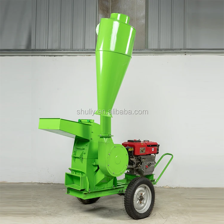 High Capacity Diesel Engine Hammer Mill for Corn Grinding