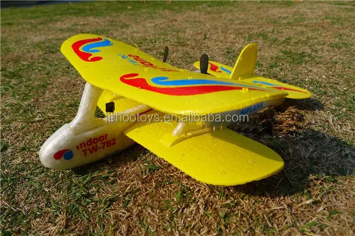 Infrared 2ch Rc Mini Plane Mini Biplane Indoor Airplane Toys In Low ...