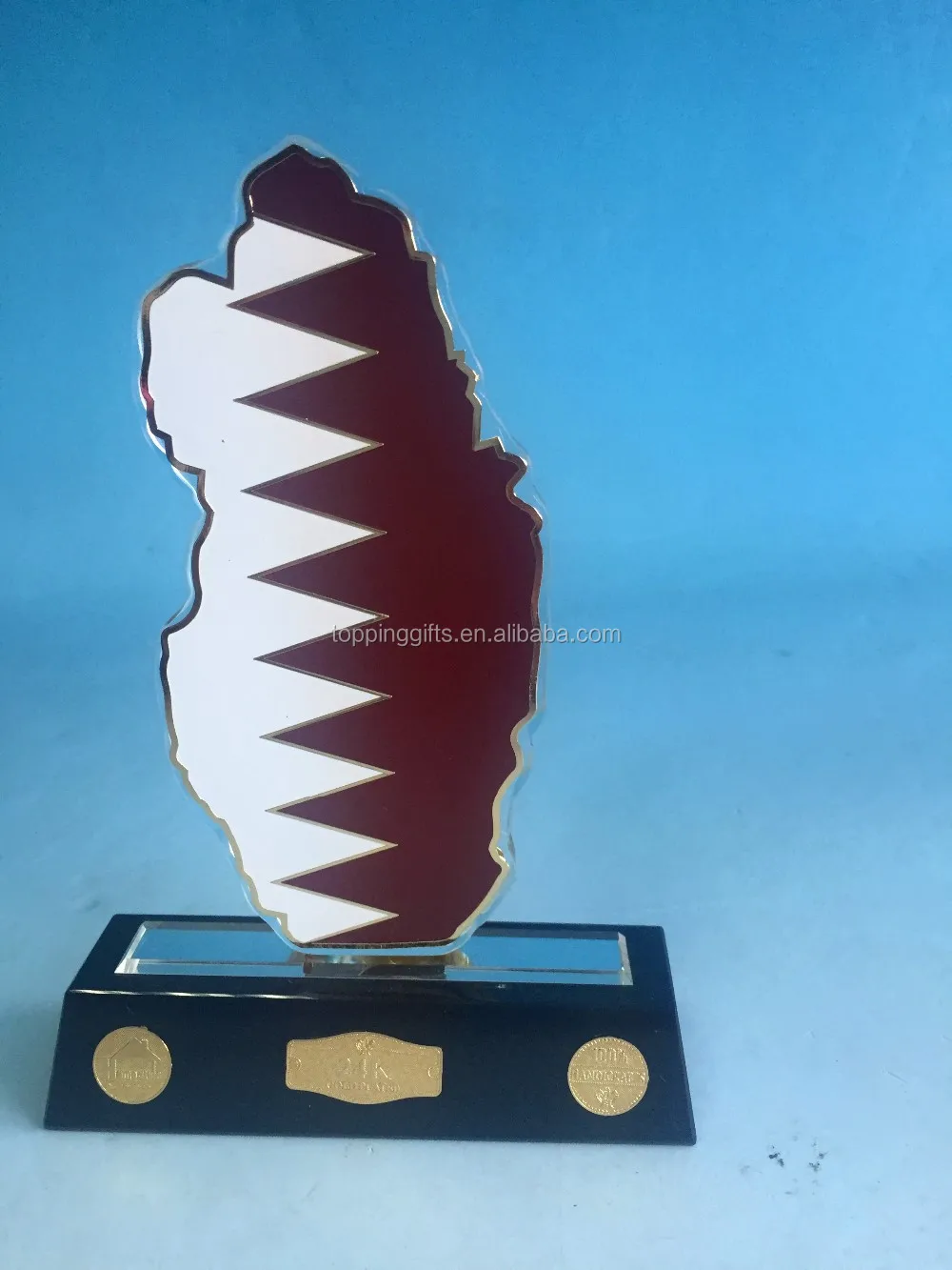 Qatar Map Trophy - Buy National Day Gift,Qatar Gift Product on Alibaba.com