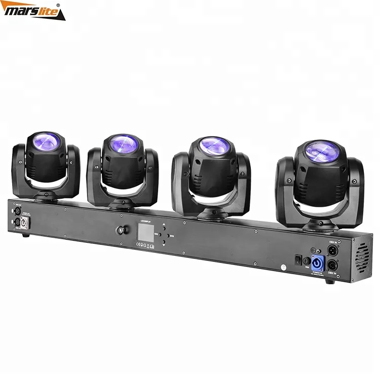 Guangzhou Professional Led Bar 4 Head Moving Head Quad Rgbw 4in1 Beam ...