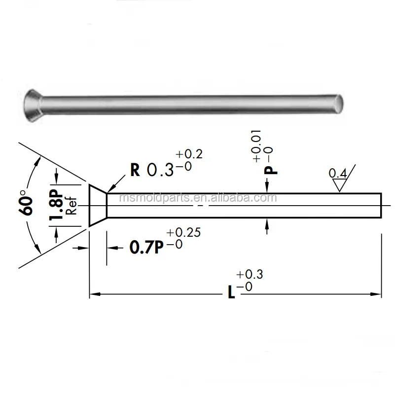 Din 9861 D Precision Punch Piercing Punches Similar To Din 9861 - Buy ...