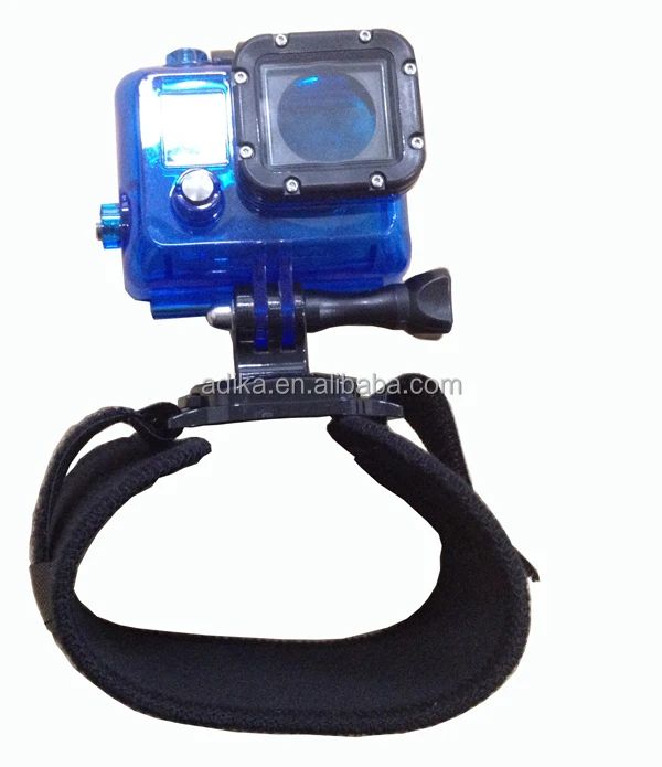 Bande De Poignet Velcro Gopro Héros Gopro 3+/3/2/1 Avec Support De 360 ...