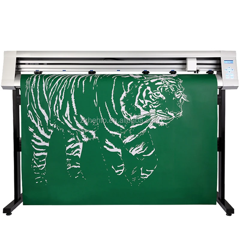 Flock And Flex Flatbed Cutting Plotter Machine / Plotter Sticker ...