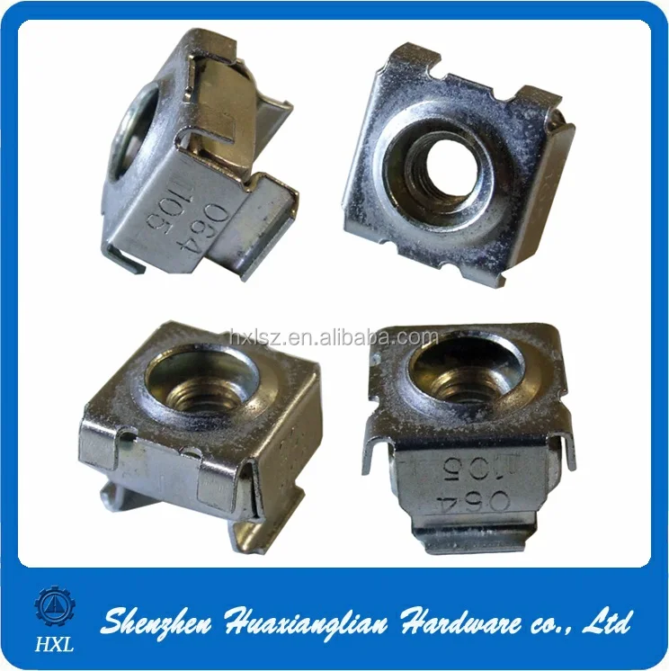 Steel Movable Square Lock Weld Cage Nut M3-m12 From Factory - Buy Weld ...