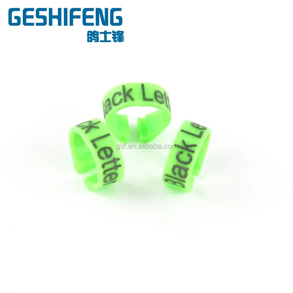 Clip Pigeon Race Racing Plastic Ring Chicken Foot Ring Open Ring With ...
