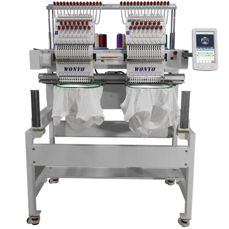 Maquina Bordadora Tajima 2 Cabezales Hoop Embroidery Machine With ...