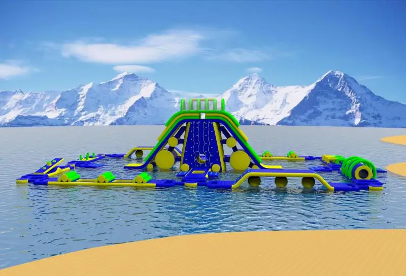 Adult Commercial Inflatable Fun Crazy 5k Run Water Park Giant ...