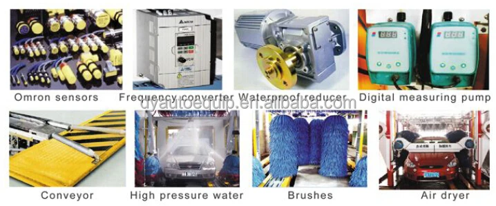 Dy W900 터널 세차 기계 가격완전 자동 자동차 세탁기거품 세차 시스템 Buy 자동 세차 기계세차 거품 기계세차 기계 가격 Product On