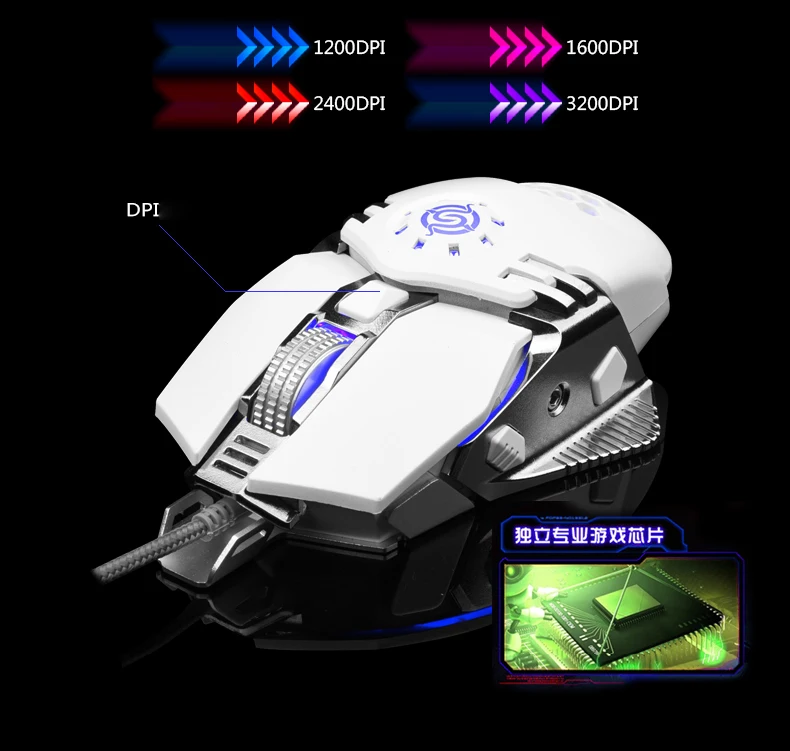 Wholesale K-snake G6 Led Backit Optical Laser Gaming Mouse - Buy Pc ...