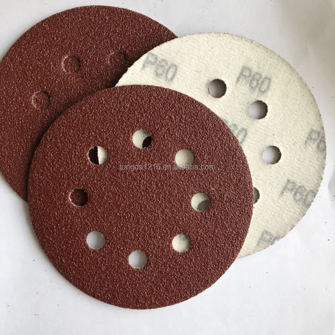 Sanding Disc/6" (150mm) 6 Hole Round Sand Paper - Buy 6" (150mm) 6 Hole ...