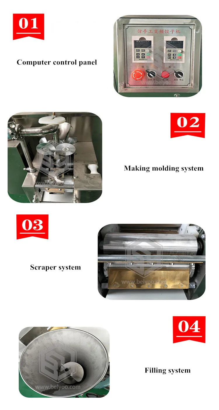 Electric Pierogi Maker Machine Automatic Ravioli /spring Roll Making ...