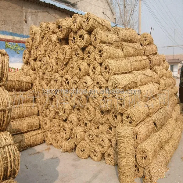 Rice Straw Rope Making Machine Spinning Machine Wheat Straw Straw-rope ...