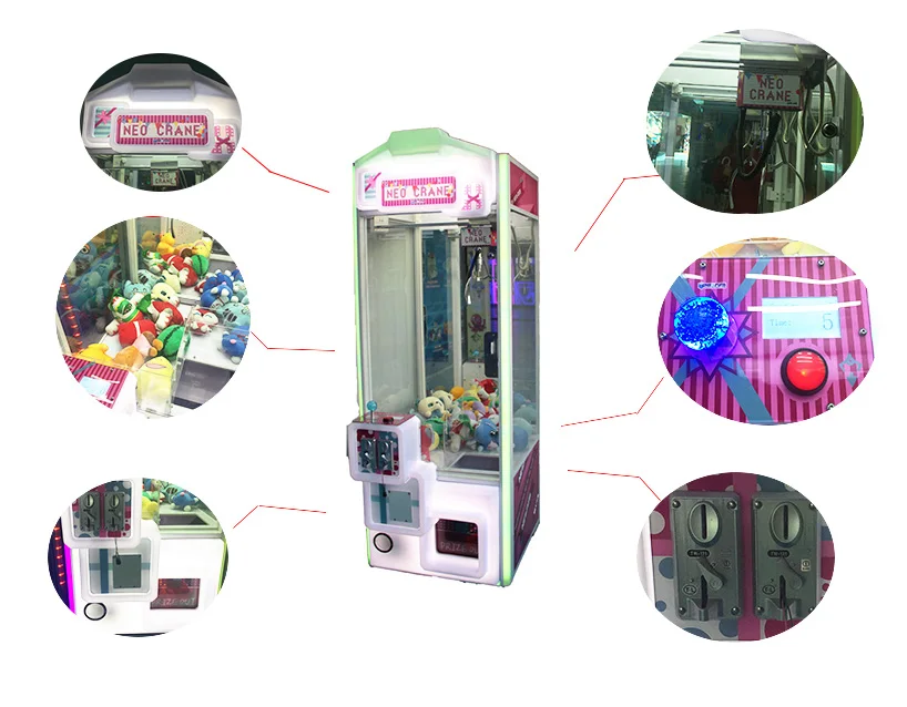 Factory Price Coin Operated Automat Toy Token Operated Toy Machines For ...