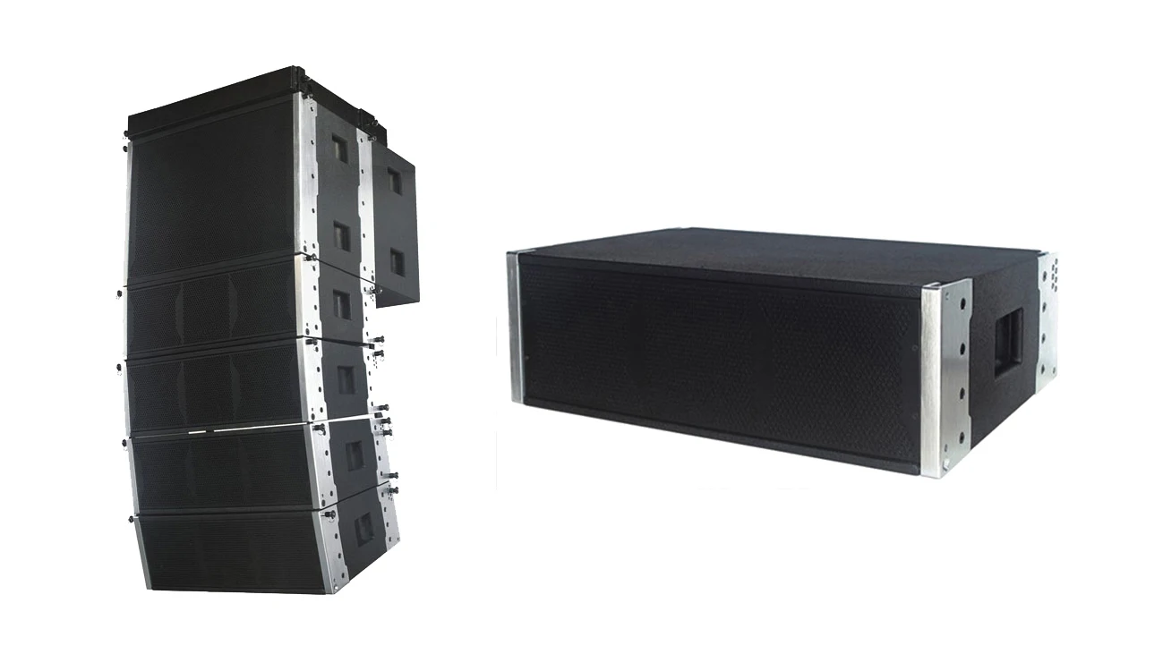 La-208b Dual 15 Inch Pa Power Line Array Subwoofer Speaker For Live ...
