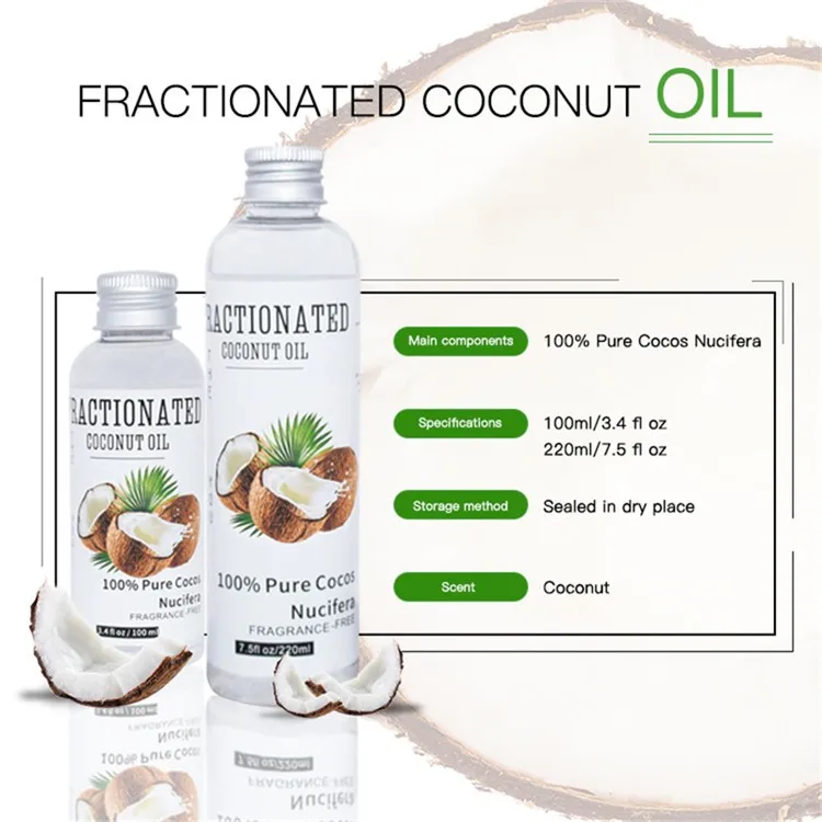 Skin And Hair Care 100% Pure Natural Fractionated Coconut Oil - Buy ...