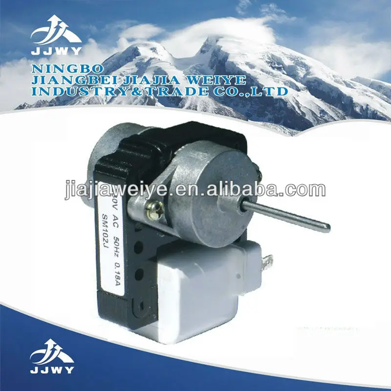 Refrigerator Electrical Motor Fan Motor Parts For Refrigeration And ...