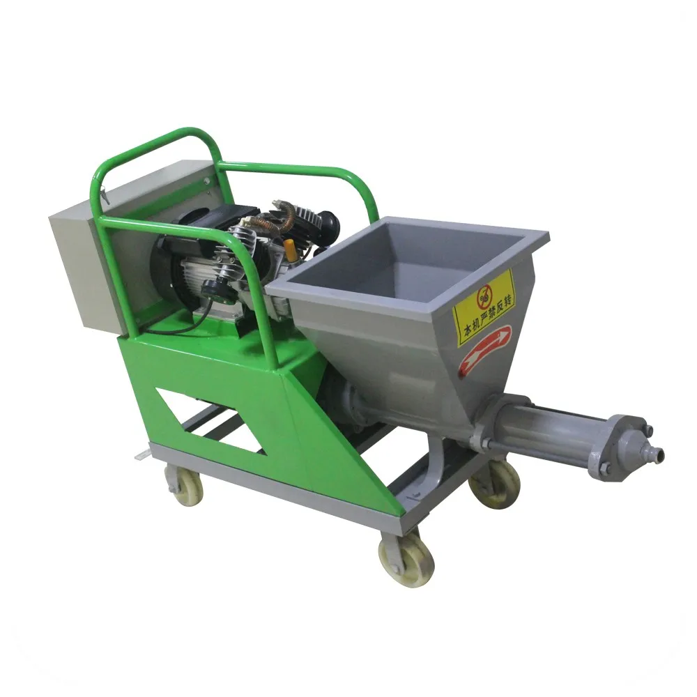220v/4500w Mortar Cement Spray Machines Mixing Pumping Wall Putty ...
