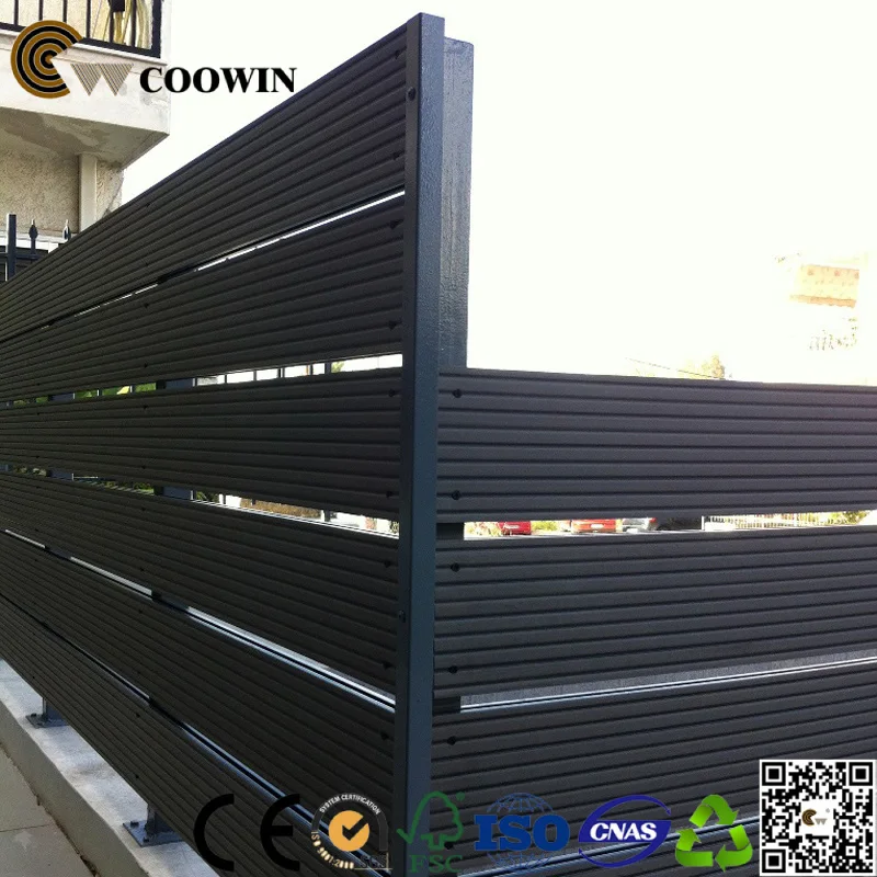 Wooden Materials Outdoor Wpc Cheap Prefab Fence Panels - Buy Prefab ...