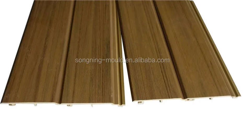 White Wood Grain Exterior WPC Wall Cladding Panels