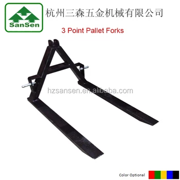3 Point Pallet Forks For Tractors 2000lbs - Buy Pallet Forks For ...