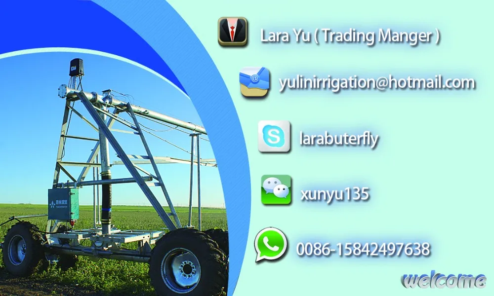 2019 Agricultural Sprinkler Irrigation System Lateral Move Irrigation ...