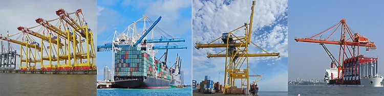 New Condition Grab Bucket Ship Unloader Gantry Crane with ISO