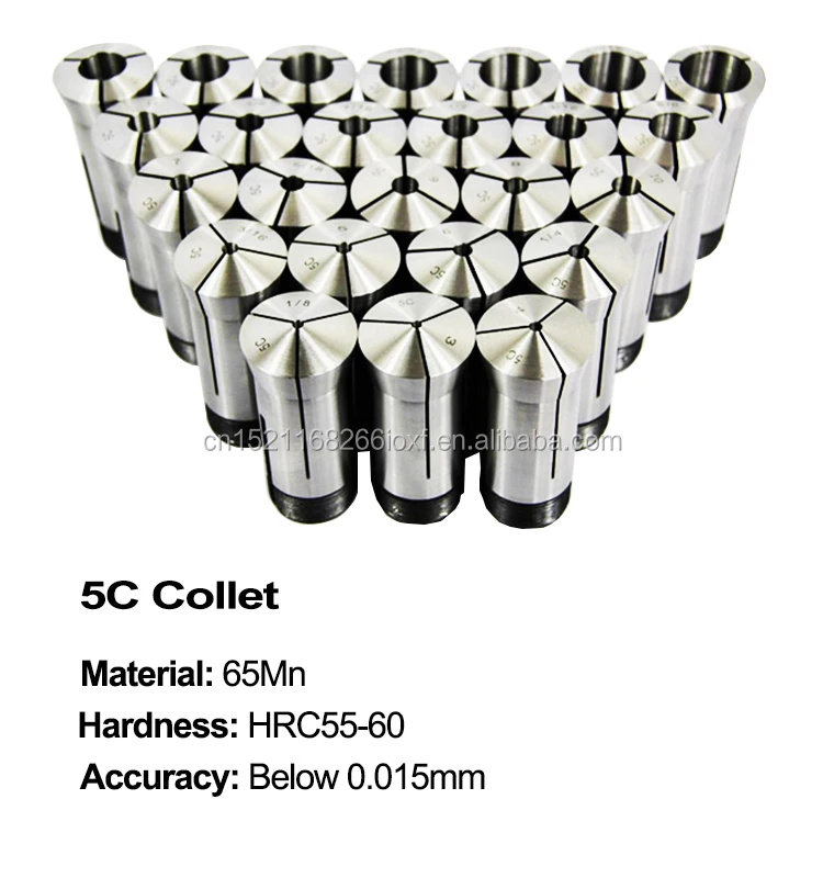 High Precision Cnc Machine Tool Accessories 5c Collet Round Square Hex ...