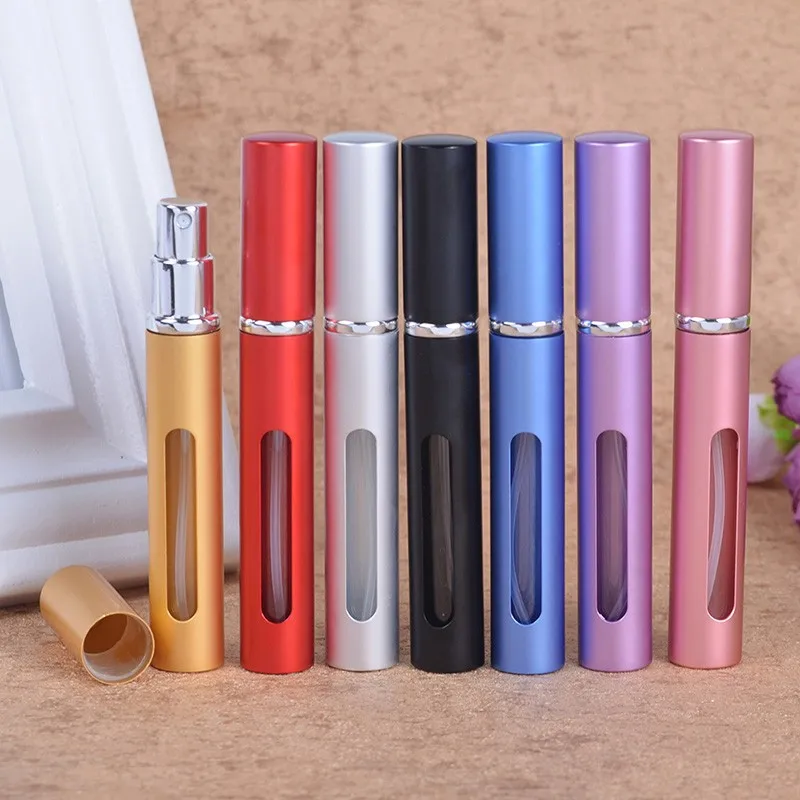 5ml Pocket Sized Refillable Perfume Atomizer Spray Empty Portable ...