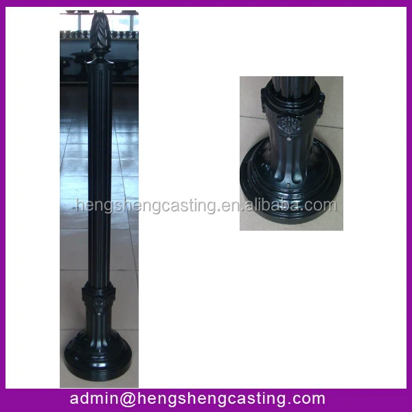 Cast Aluminum Decorative Street Lighting Pole Base - Buy Lighting Pole ...