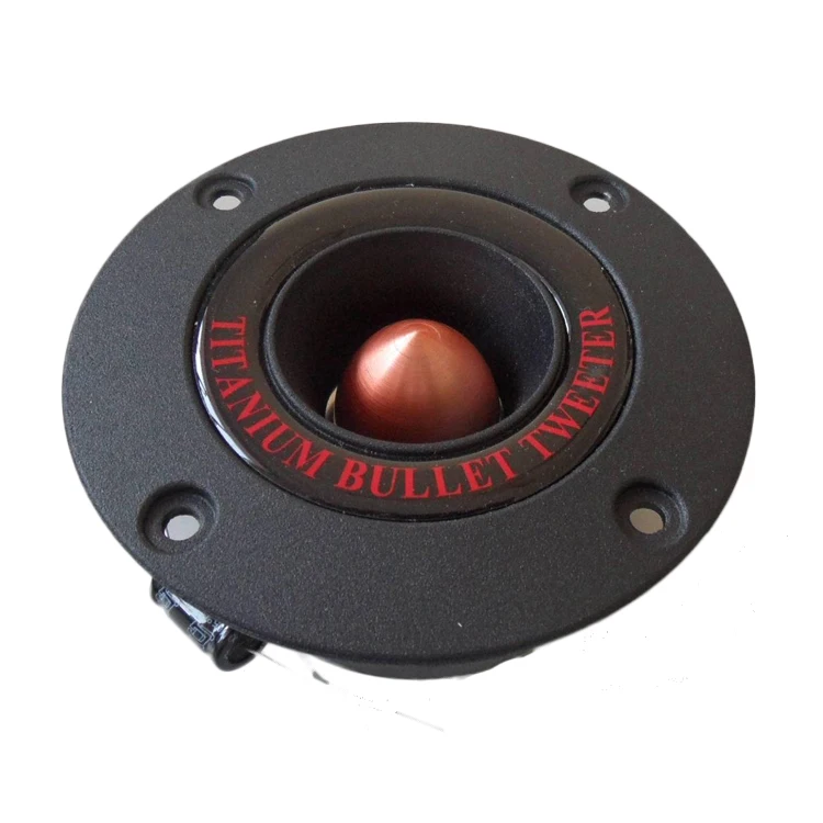 25mm Voice Coil Titanium Bullet Super Car Aluminum Tweeter - Buy Super ...