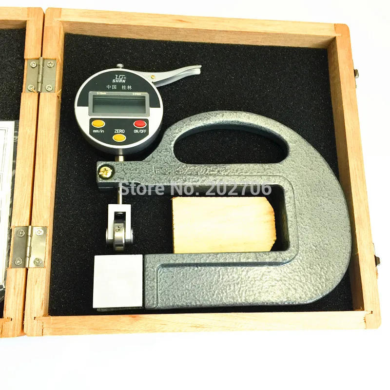 0-10mm Digital Thickness Gauge - Precision and Custom Support