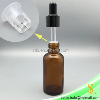Glass Dropper Wiper Plastic Plug For Glass Pipette Dropper Bottle Din ...