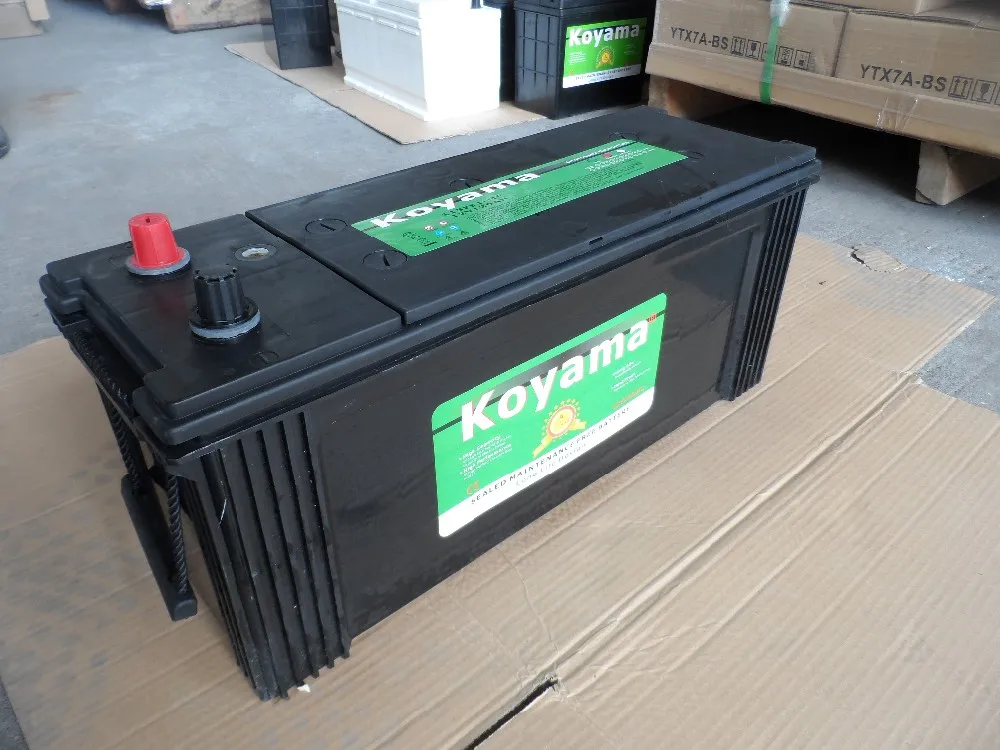 115f 51r Low Maintenance Free N120 Car Battery,Rechargeable Battery ...