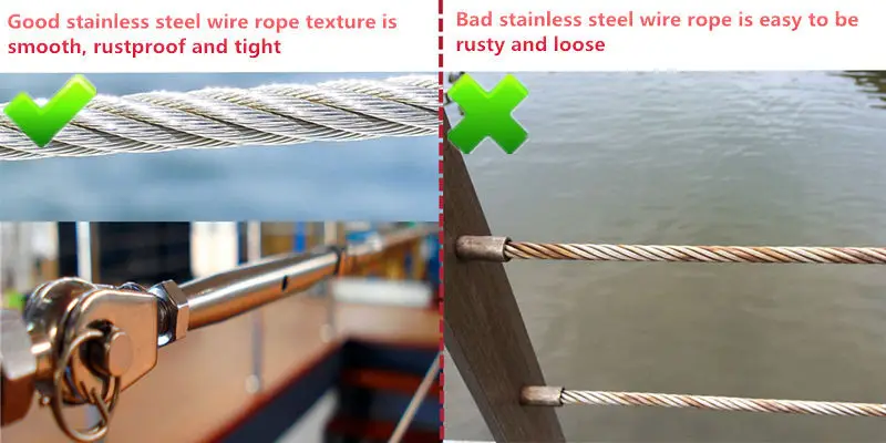 Diy Cable Railing / Wire Rope Railing Balustrade With Stainless Steel ...