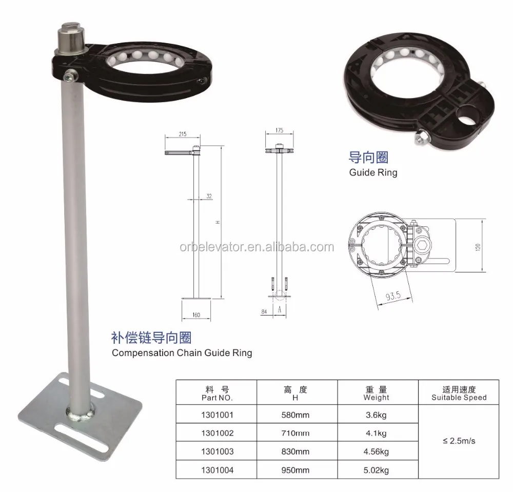 Elevator Compensation Chain Guide Device - Modern & Reliable