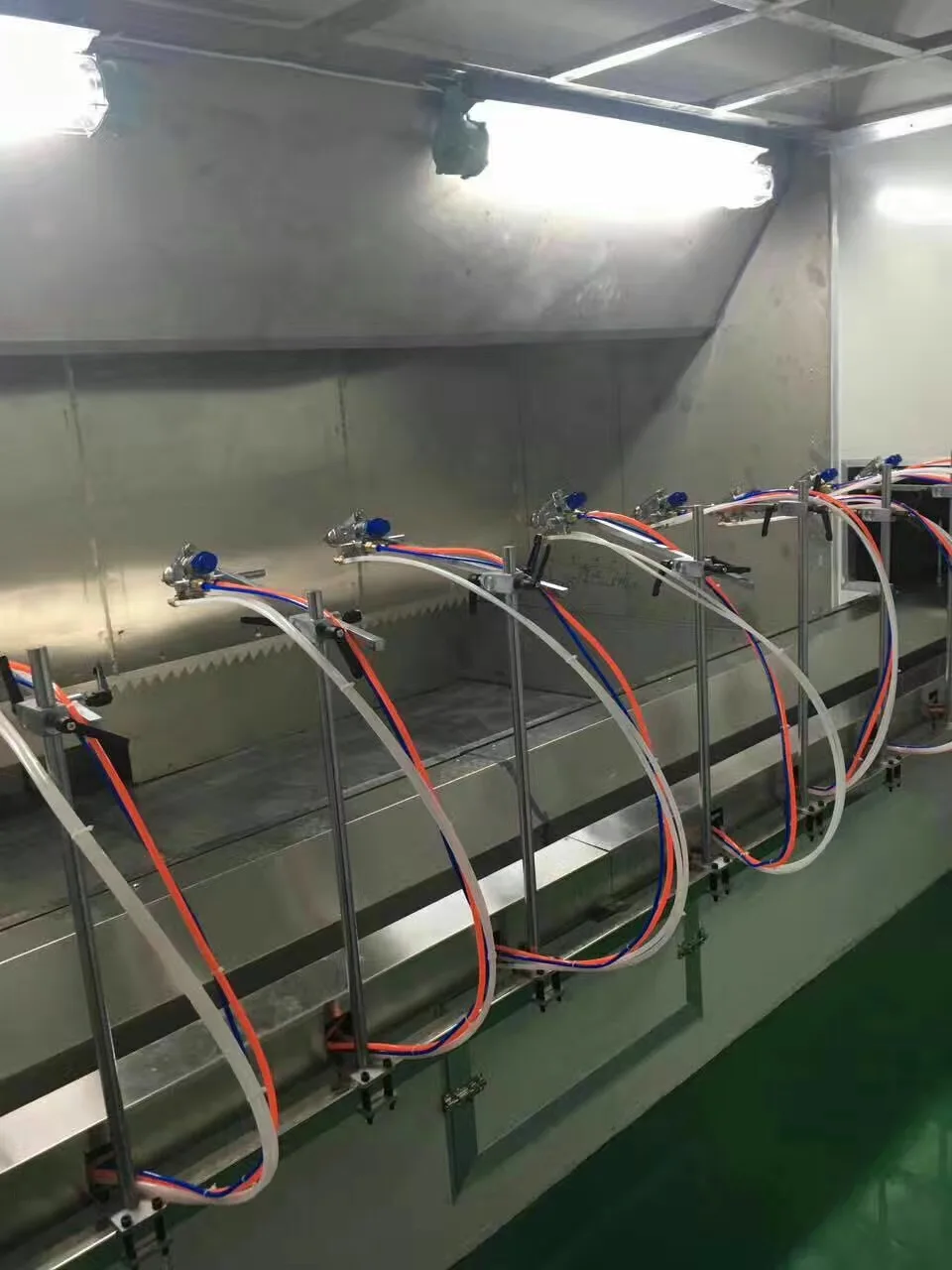 Full Automatic Spray Uv Machine Application Products Surface Spray ...