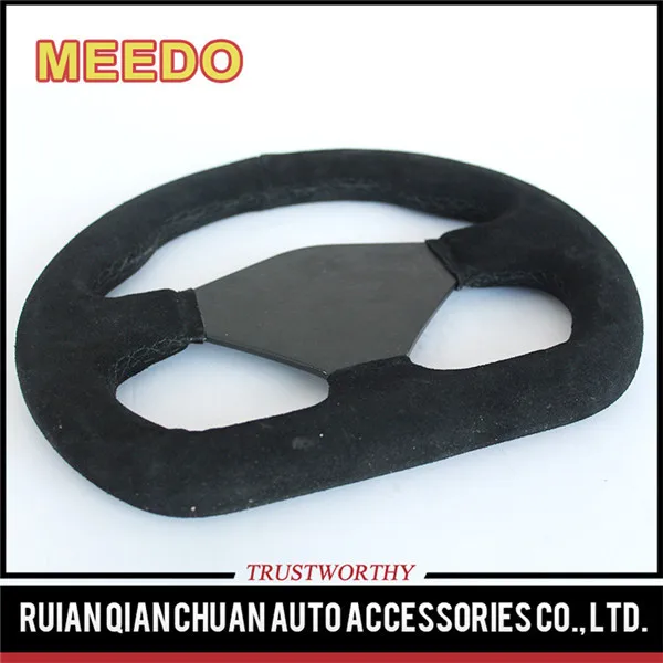 10 Inch 255mm Pu Genuine Leather Racing Go Kart Steering Wheel - Buy ...